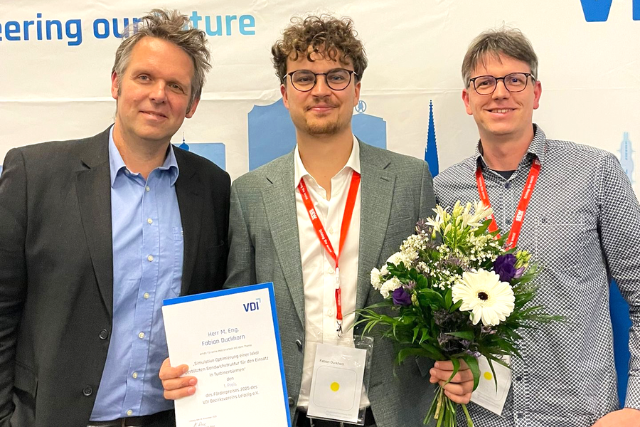 HTWK Leipzig | VDI-Förderpreis 2025 | Junge HTWK-Ingenieure für ihre ...
